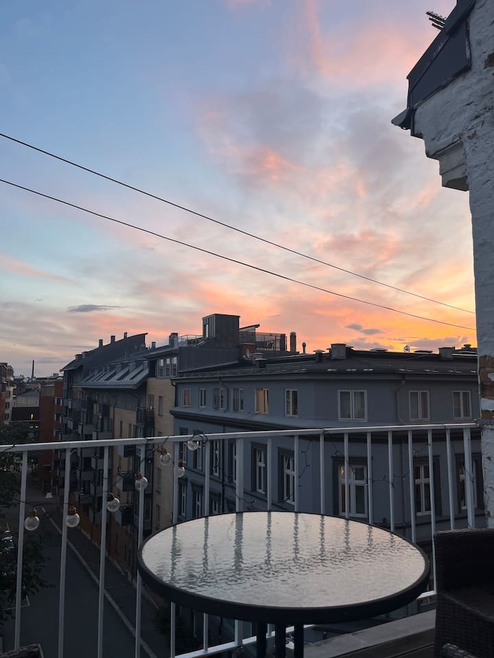 Central Penthouse With Private Rooftop & Jacuzzi - Oslo