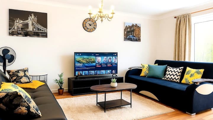 Spacious 3br House | Sleeps 7 | Free Parking - Sittingbourne