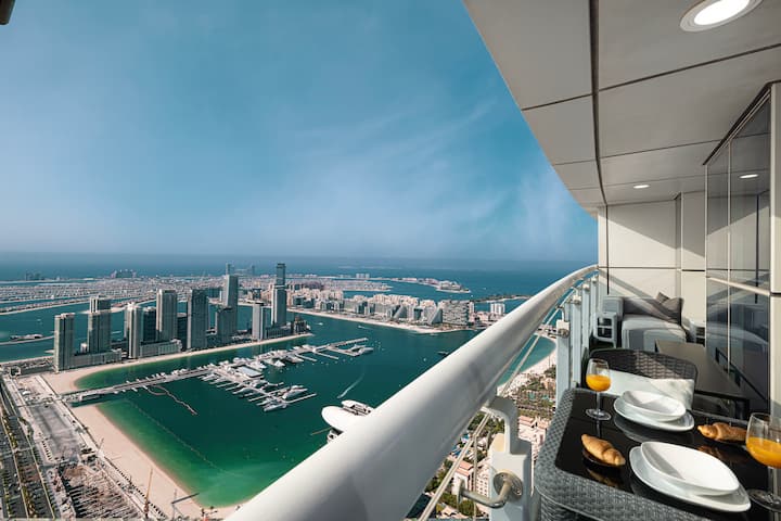 High-floor 2br Apartment With Panoramic Palm View - Dubai