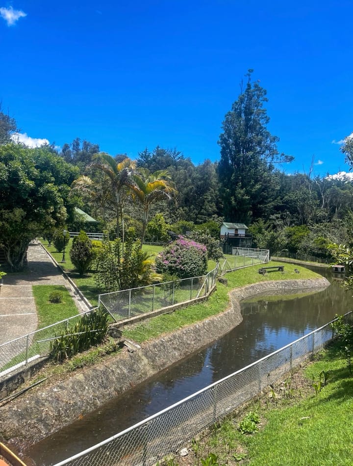 Cabaña Para 2 Con Lagos, Seguridad Y Naturaleza - La Ceja