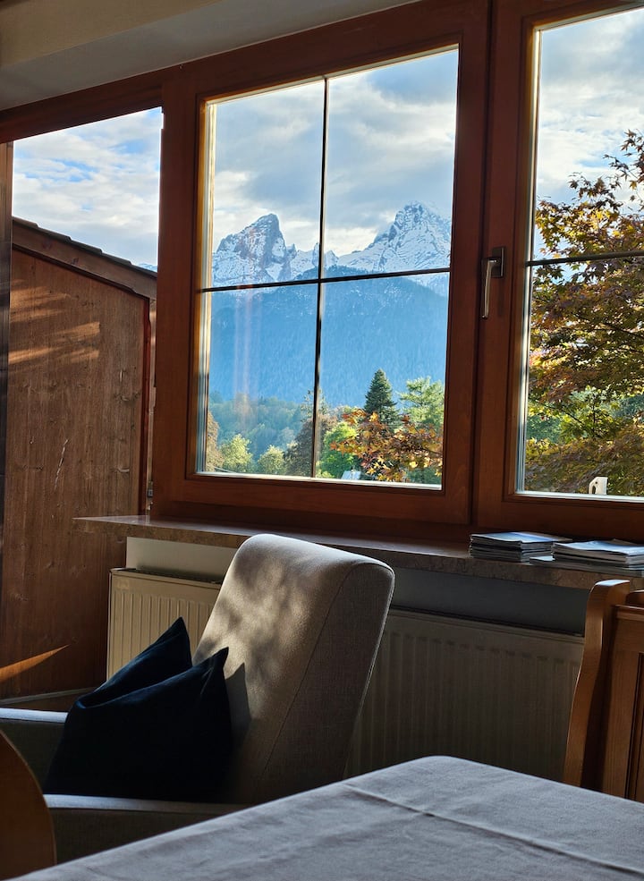 Ferienwohnung Wintermoos Mit Watzmannblick - Berchtesgaden