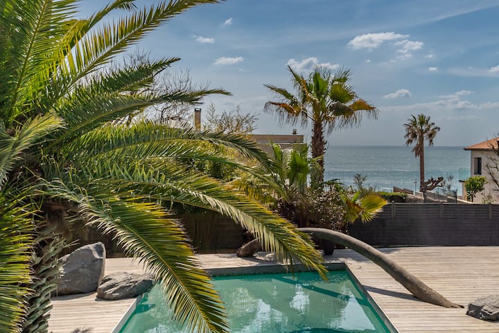 Villa Beau Rivage : Refined Seafront Villa In Sète - Sète