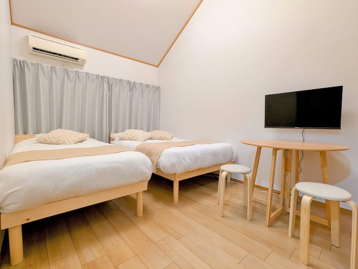 4min To Jr Nishi-kawaguchi|private Apt|4pax|20㎡|2f - Koshigaya
