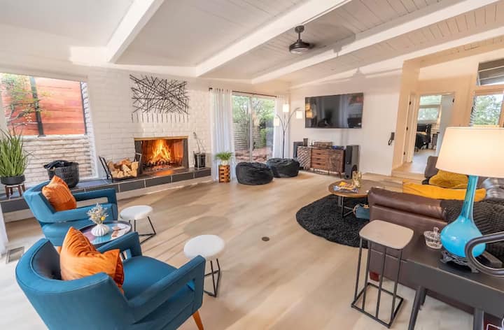 Mid-century Modern Home W/ Pool & Hot Tub - 세도나