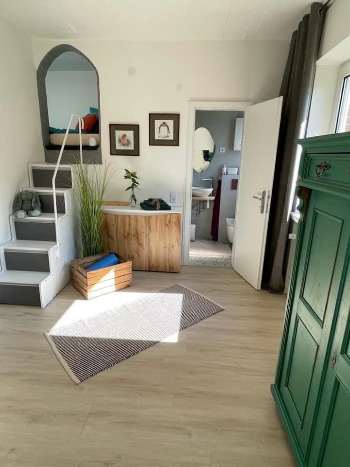 The Green Door - 40qm Hinterhaus Mit Terrasse - Bielefeld