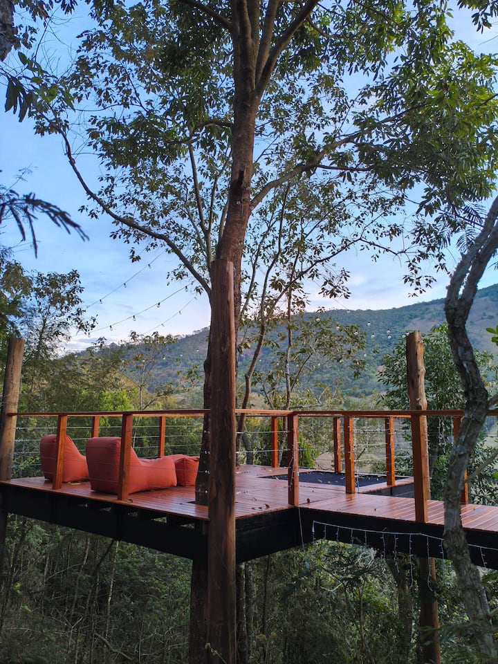 Casa Na ÁRvore, Jacuzzi, Vista, 1h Campos D Jordão - Brasilien