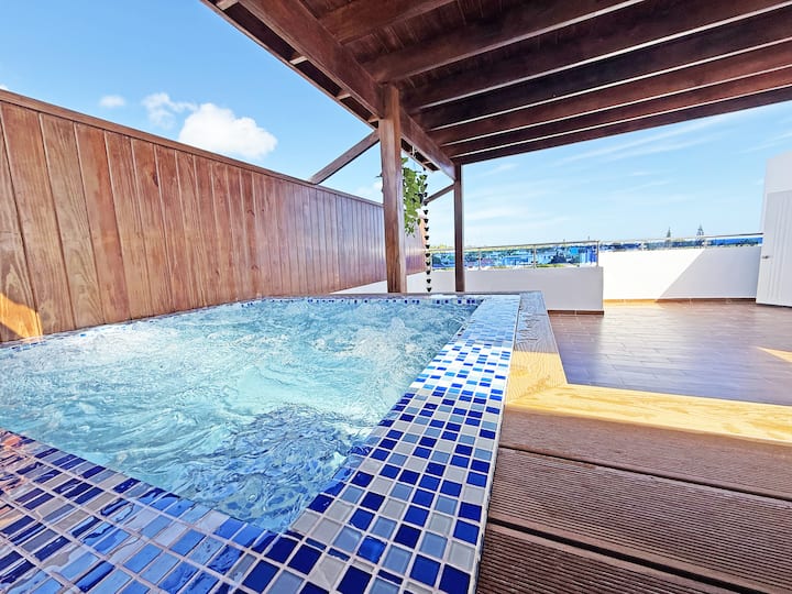Terrace Oasis W/ Private Jacuzzi And Stunning View - Puerto Plata