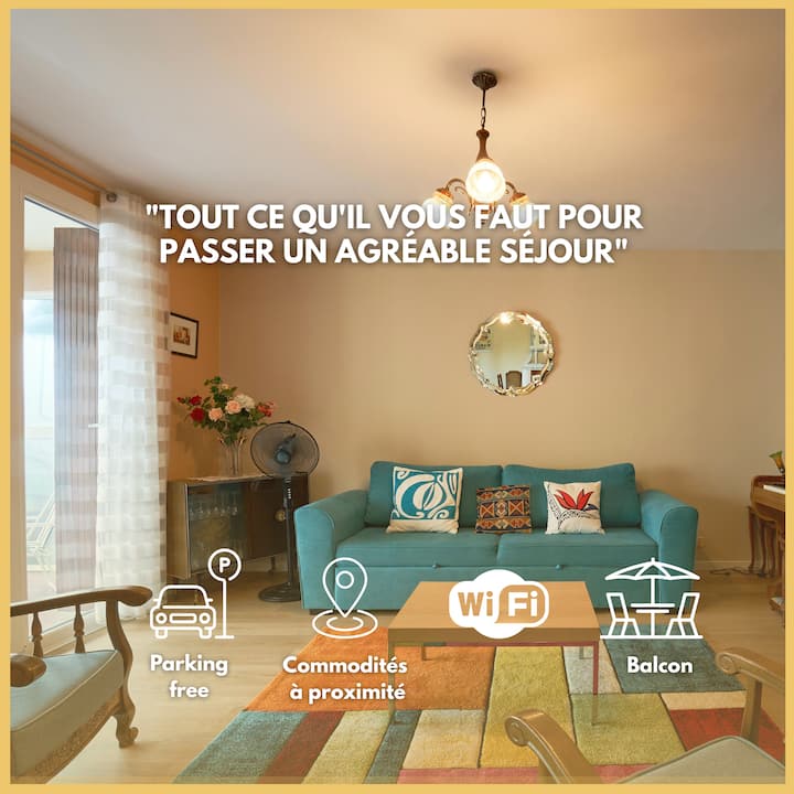 L'eau Vive-spacieux-clim-balcon-parking - Toulon