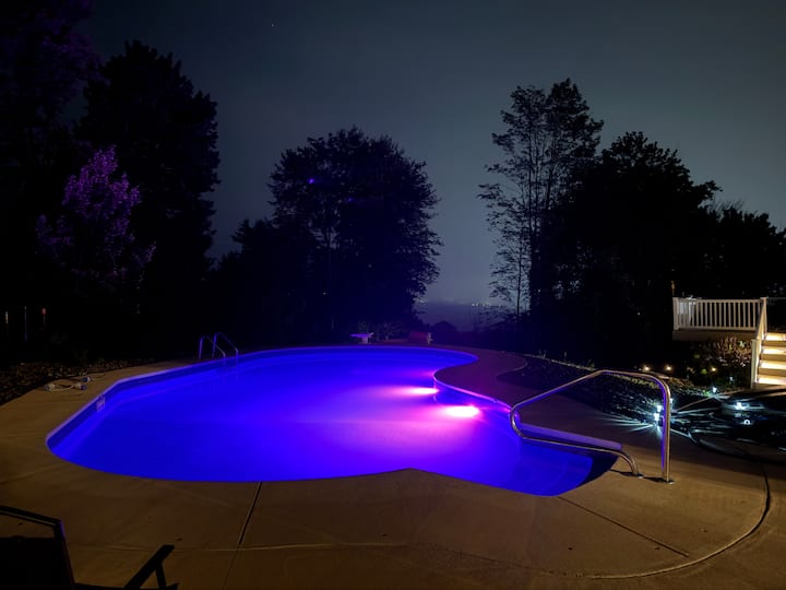 Modern Mountain Retreat W/ Pool. - Mark Twain State Park, Horseheads