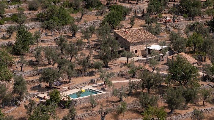 Finca Mallorquina En Plena Naturaleza Con Piscina - Sóller