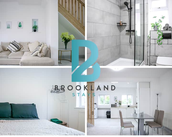 Furnished 3 Br Home - Wi-fi, Free Parking, Kitchen - Bolton