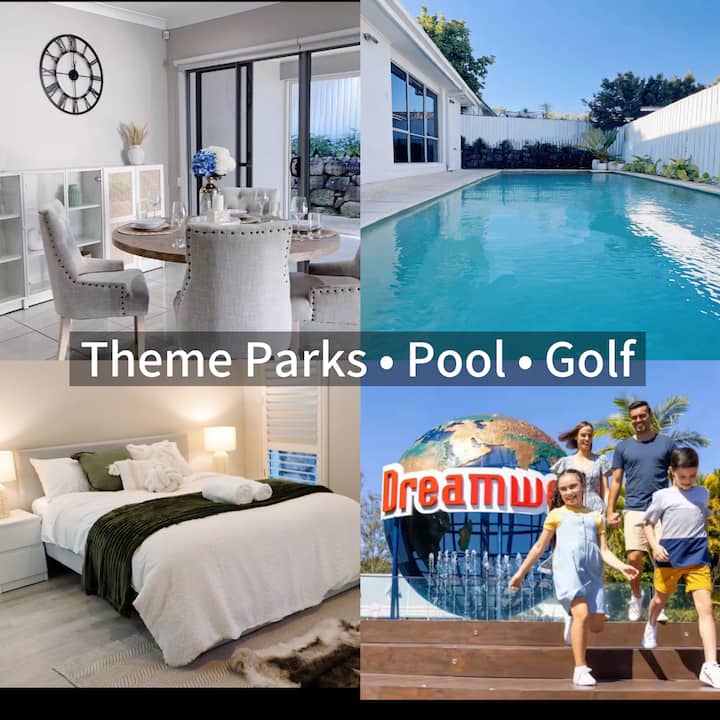 Theme Parks Holiday Home｜pool . Golf . Park . Mall - Jacobs Well