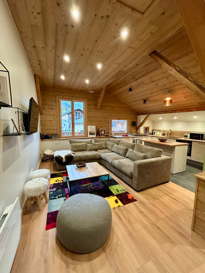 Magnifique Appartement Dans Une Ferme Authentique - Les Contamines-Montjoie
