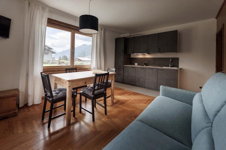 Casa Cesi 2, Luminoso Bilocale Con Giardino - Bormio