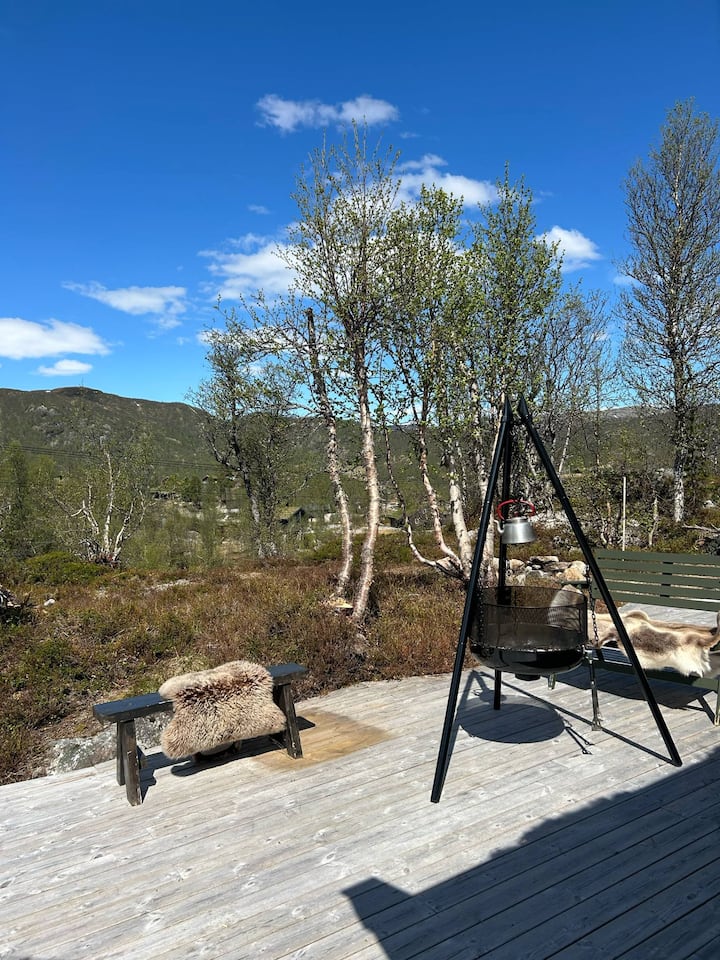 Koselig Hytte Med Sauna Til Leie På Vakre Vågslid - Haukeli
