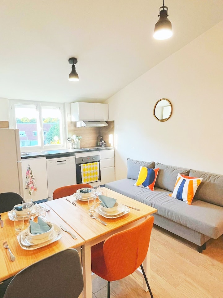 12pers-2 Appart /Gare 8min Pied/15min Disney-paris - Marne-la-Vallée
