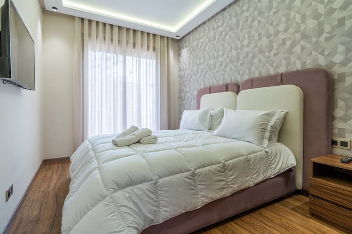 15/ Lux 1br Flat Down / Spacious/ Ac Central/ Wifi - Casablanca