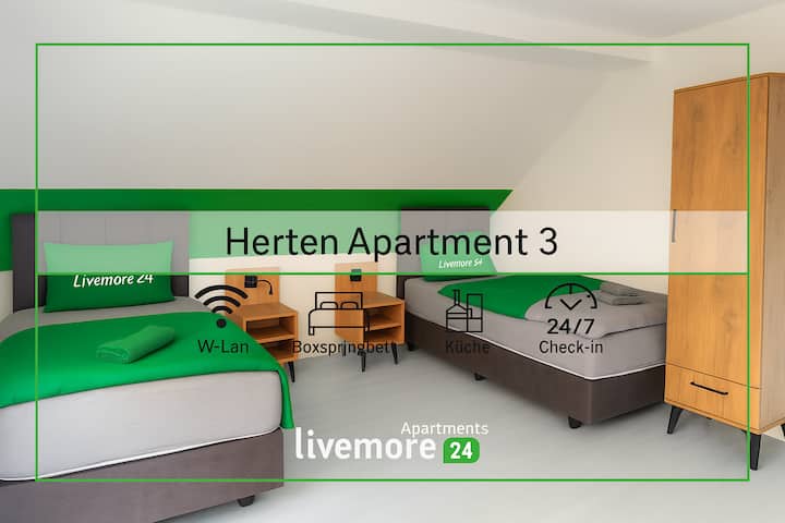 Livemore24 – Wohnung 3 In Herten 24/7 Check-in - Oer-Erkenschwick