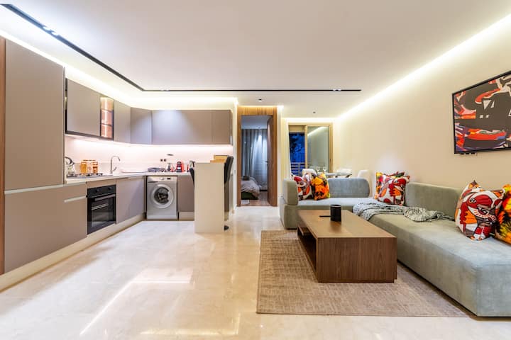 5/ Lux 2br Flat Dt/ Central Ac/ Balcony/ Wifi - Casablanca