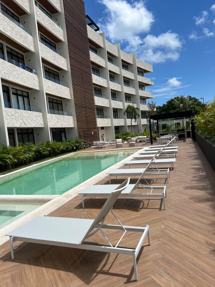 Orange Yellow Condo - Cozumel