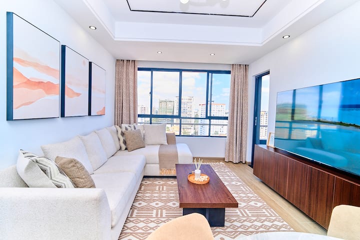Kilimani 1br 13 Fl, 90mbps,pool, Gym,75’tv, Backup - Nairobi