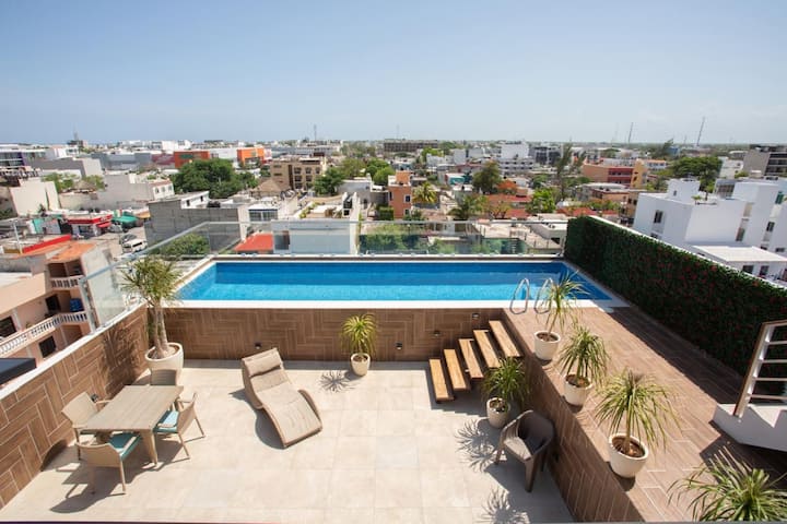 Estùdio 202 Cerca De Quinta Av. - Playa del Carmen