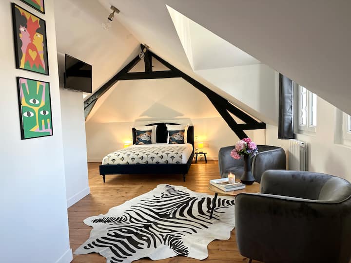 Villa La Renaissance - Chambre 5 - Parking Inclus - Étretat