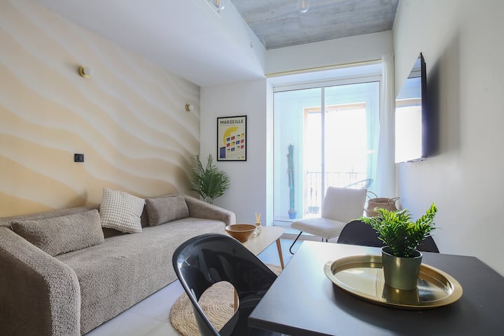 Vieux-port Marseille - Luxe Et Confort 1br 4p - Ac - Marseille