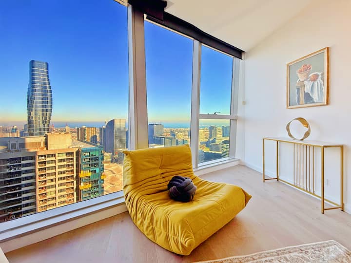 Prime Wsp 2br2bth | Hot Tub+sea View | Free Tram - Melbourne