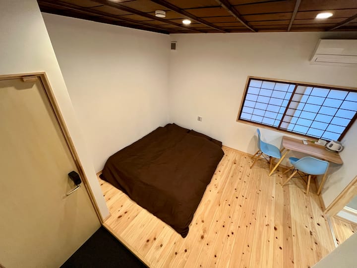 宿場を眺める古民家宿 陽屋 ダブルルーム - 에나시