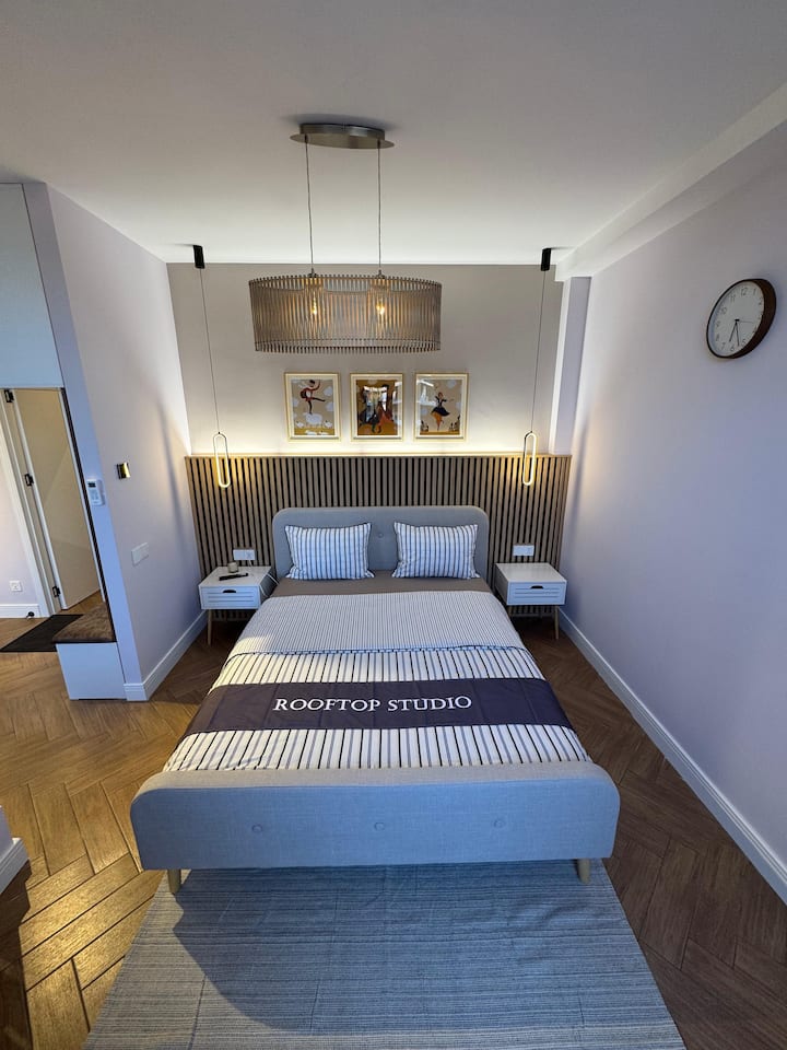 Cozy Rooftop Studio - Your Stay With A Soul - Baku