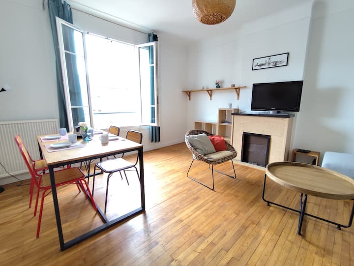 Confortable Et Lumineux T3- Triangle D'or Brestois - Brest