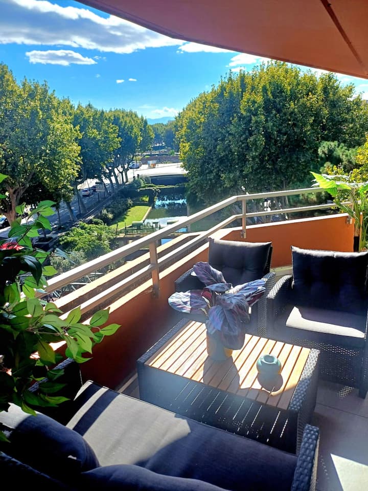 Centre Ville Castillet, Cocon Neuf Pour 2 à 6 Pers - Perpignan