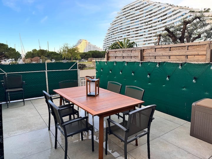 Studio Marina Baie Des Anges - Villeneuve-Loubet