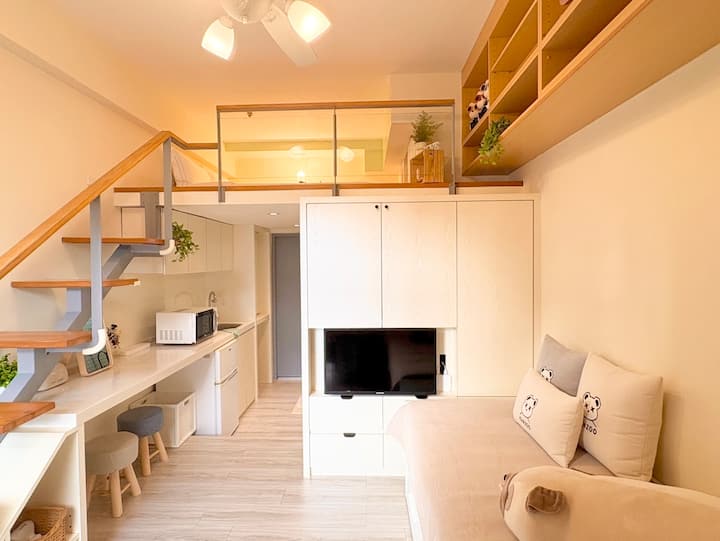 서먼딩/Mrt Ximen 5min/2-3人房/電梯/wifi/heater - Taipei