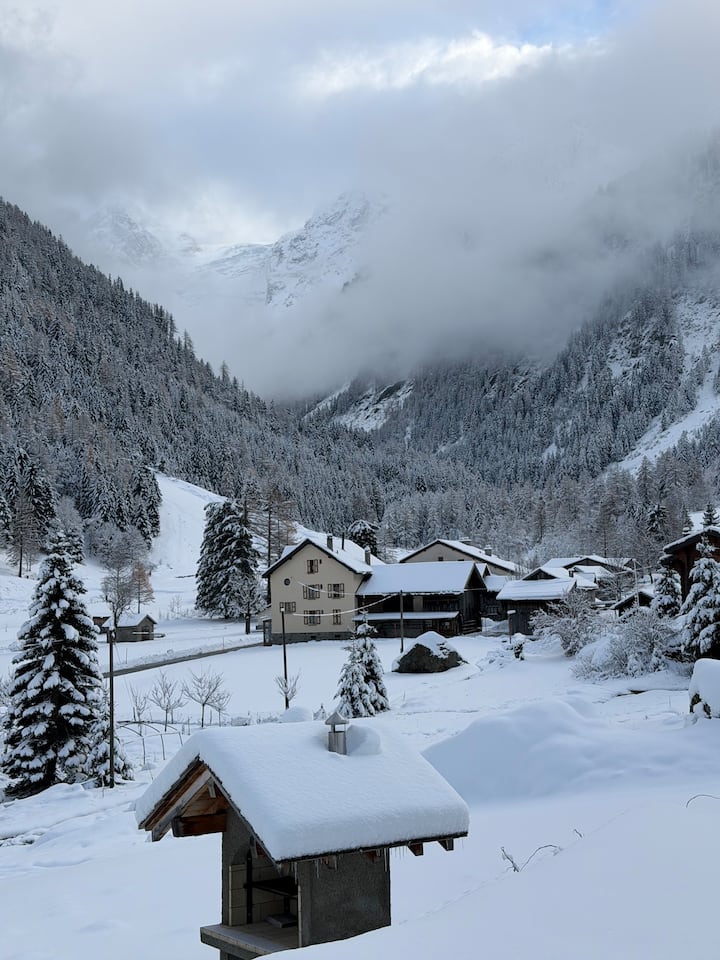 Balcon Sur Le Glacier Du Trient - 1 Chambre - Canton du Valais