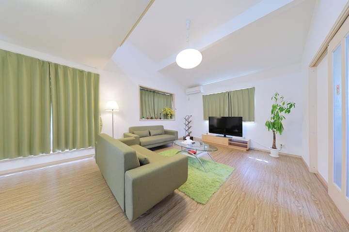 【大阪整栋】可住8人｜3层4间房｜家庭团体首选｜近难波、机场｜免费停车 - Osaka