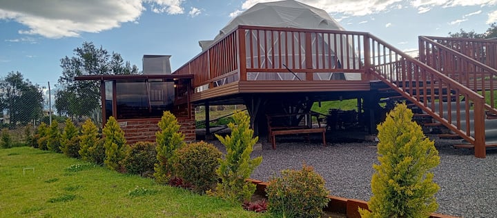 Glamping Con Croquet, Jacuzzi - Cotopaxi