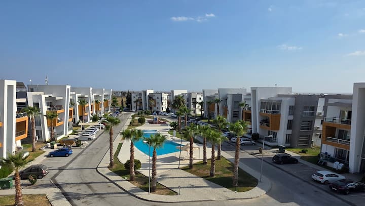Saklıkent Sitesi'nde Havuzlu Lüks Daire - Фамагуста