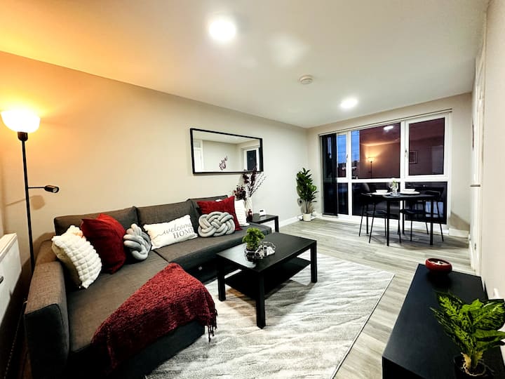 Stylish 2br Stay – Preston City - University of Central Lancashire