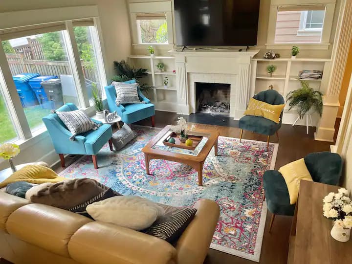5 Bdrm Top Queen Anne House,2min - Seattle, WA