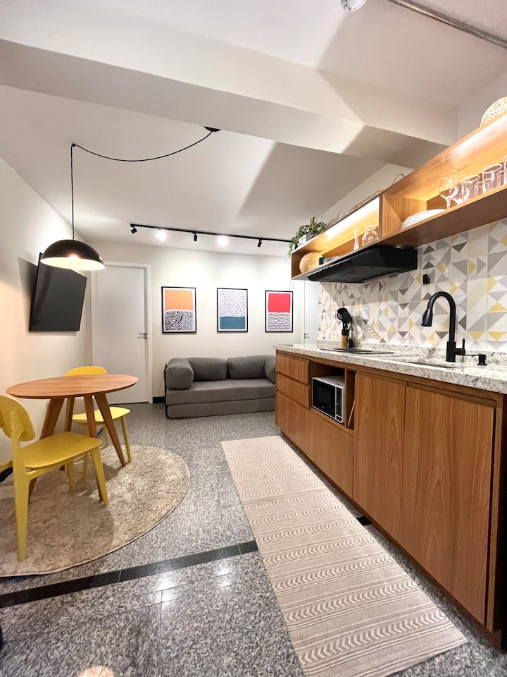 Studio Aconchego - 2 Bedrooms With Wi-fi / Subway - São Paulo