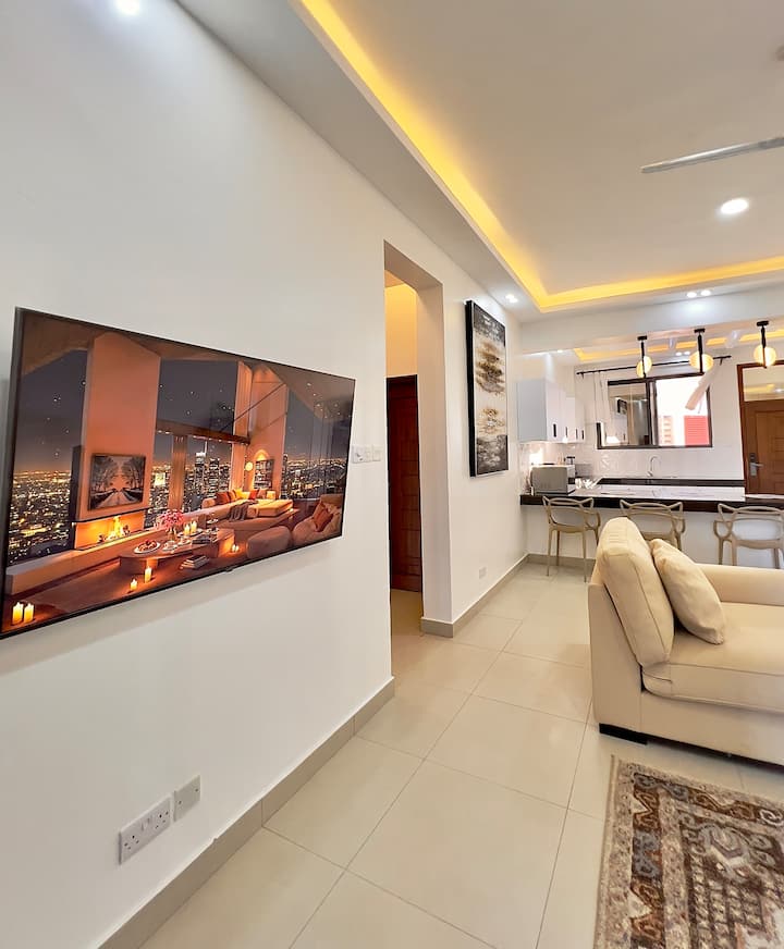 Baobab Waves Luxury Beachfront 1 Bed Apartment - Mombasa