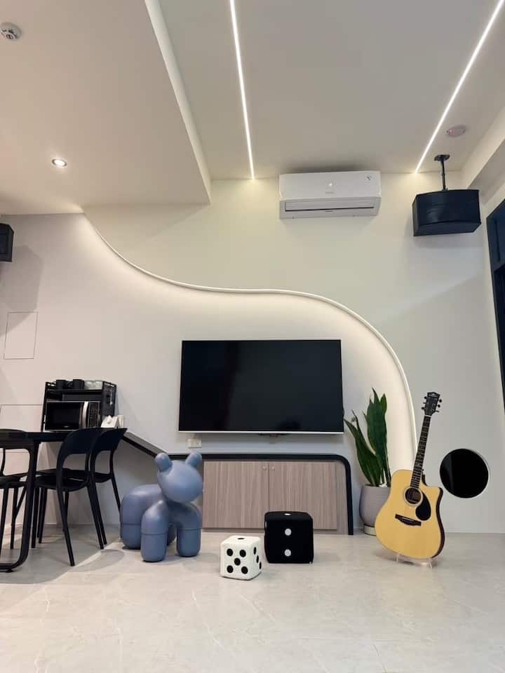 平價高質民宿,電動麻將、唱歌、烤肉 - 羅東