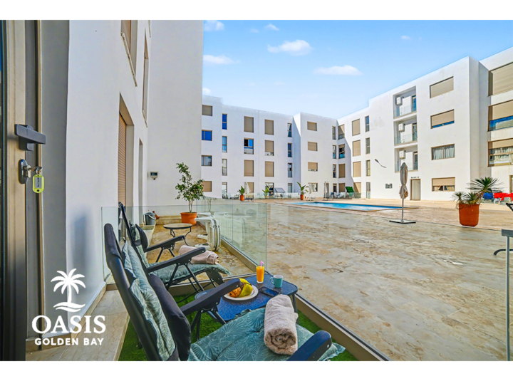 Oasis Golden Bay -Neuf Appartement,piscine &Jardin - Agadir
