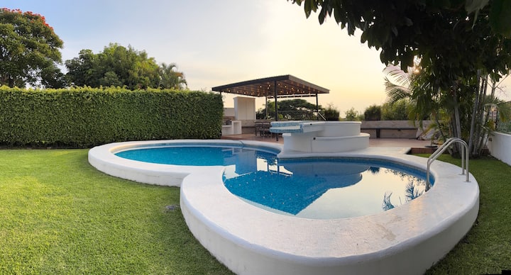 Villa Tulipanes, Alberca, Caldera Y Aire Acond. - Cocoyoc