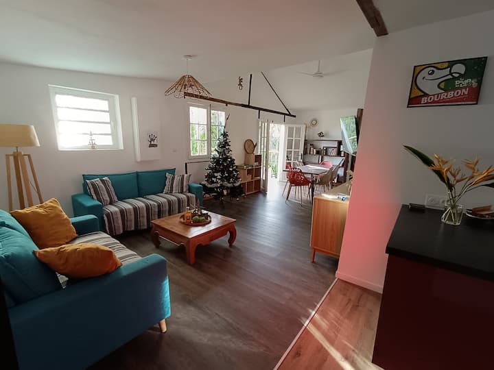 La Tranquillité De La Case En Couleur - Saint-Pierre