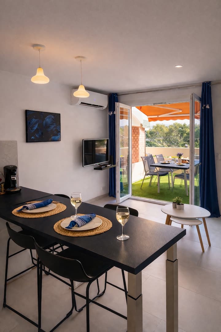 Suite Design Blue – Terrasse & Clim – Fréjus Plage - Fréjus