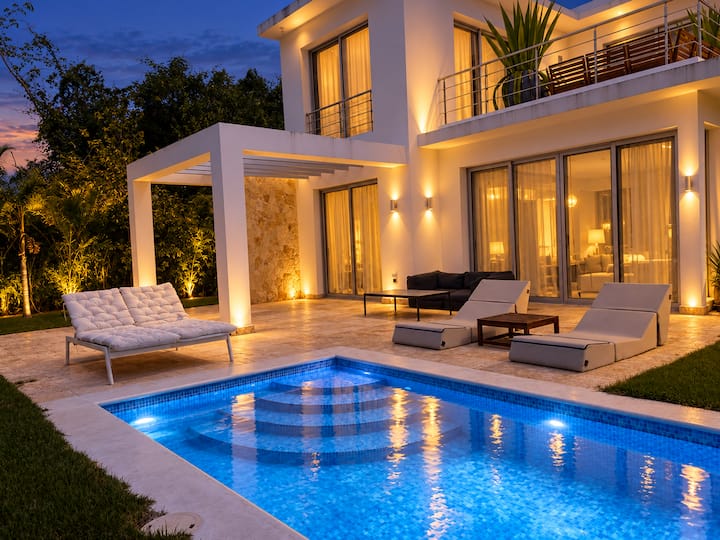 Designer Villa  Pool Near Beach & Golf - Dominican Republic