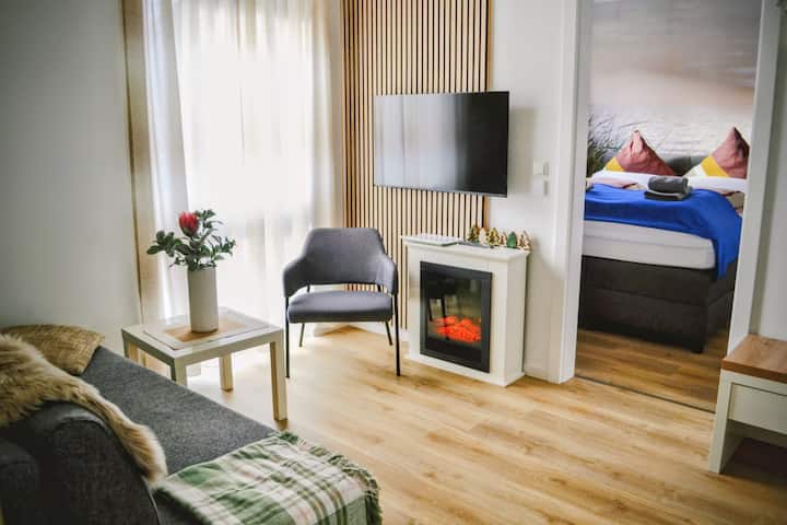 Hotelkomfort - Modern, Zentral, Balkon, Parkplatz - Edewecht